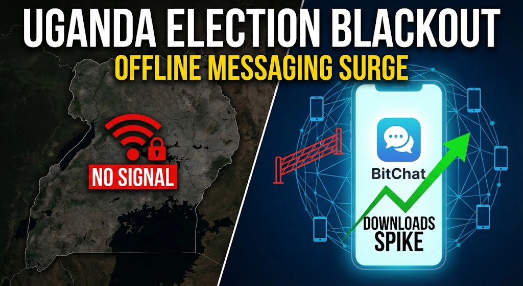 BitChat Downloads Spike in Uganda Amid Election Internet Blackout ...